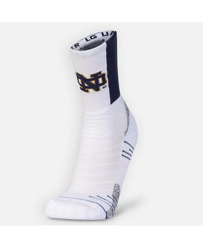 Under Armour Men's White Notre Dame Fighting Irish Playmaker Crew Socks ...