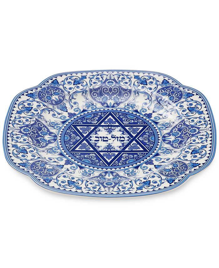 Spode Judaica, Mazel Tov Good Luck Plate - Macy's