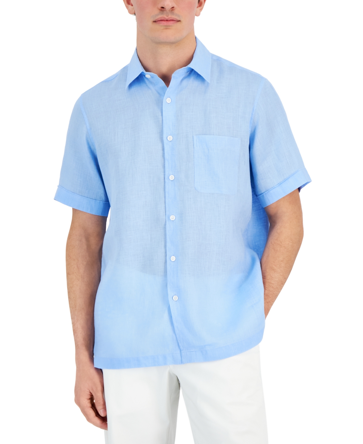 Click here for Club Room Mens 100 Linen Shirt  Created for Macys... prices