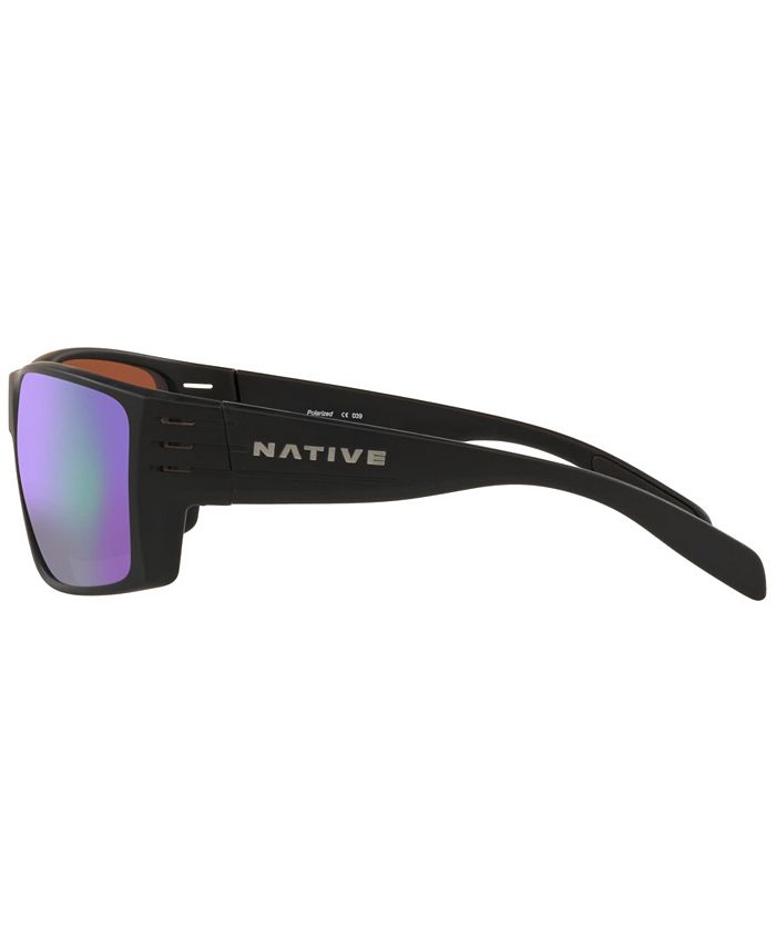 Native Eyewear Native Men's Griz Polarized Sunglasses, Mirror Polar ...