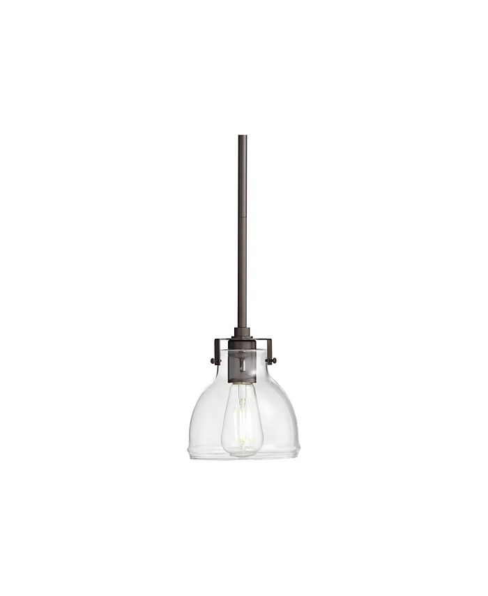 Possini Euro Design Bellis Bronze Brown Mini Pendant Light 6.5" Wide ...