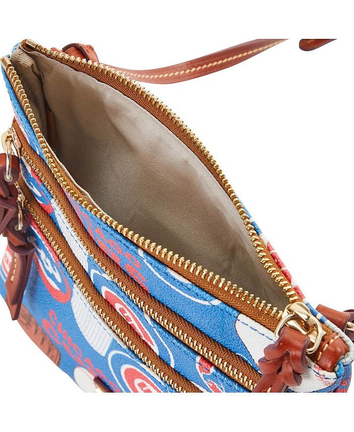Dooney & Bourke Women's Chicago Cubs Game Day Triple Zip Crossbody Purse - Macy's