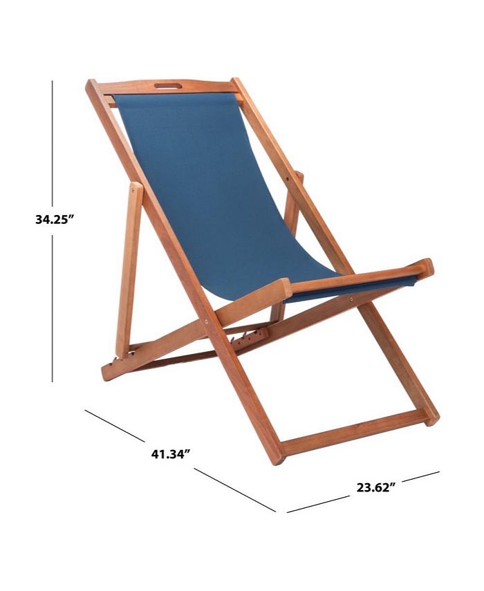 Safavieh Loren Foldable Sling Chair (Set of 2) - Macy's