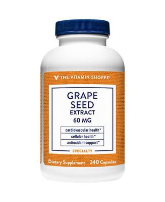 Grape Seed Extract - Antioxidant for Cardiovascular Health - 60 MG (240 ...