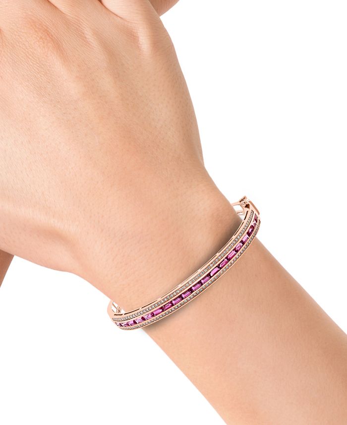 EFFY Collection EFFY® Pink Tourmaline (1-3/8 ct. t.w.), Ruby (3/8 ct. t ...