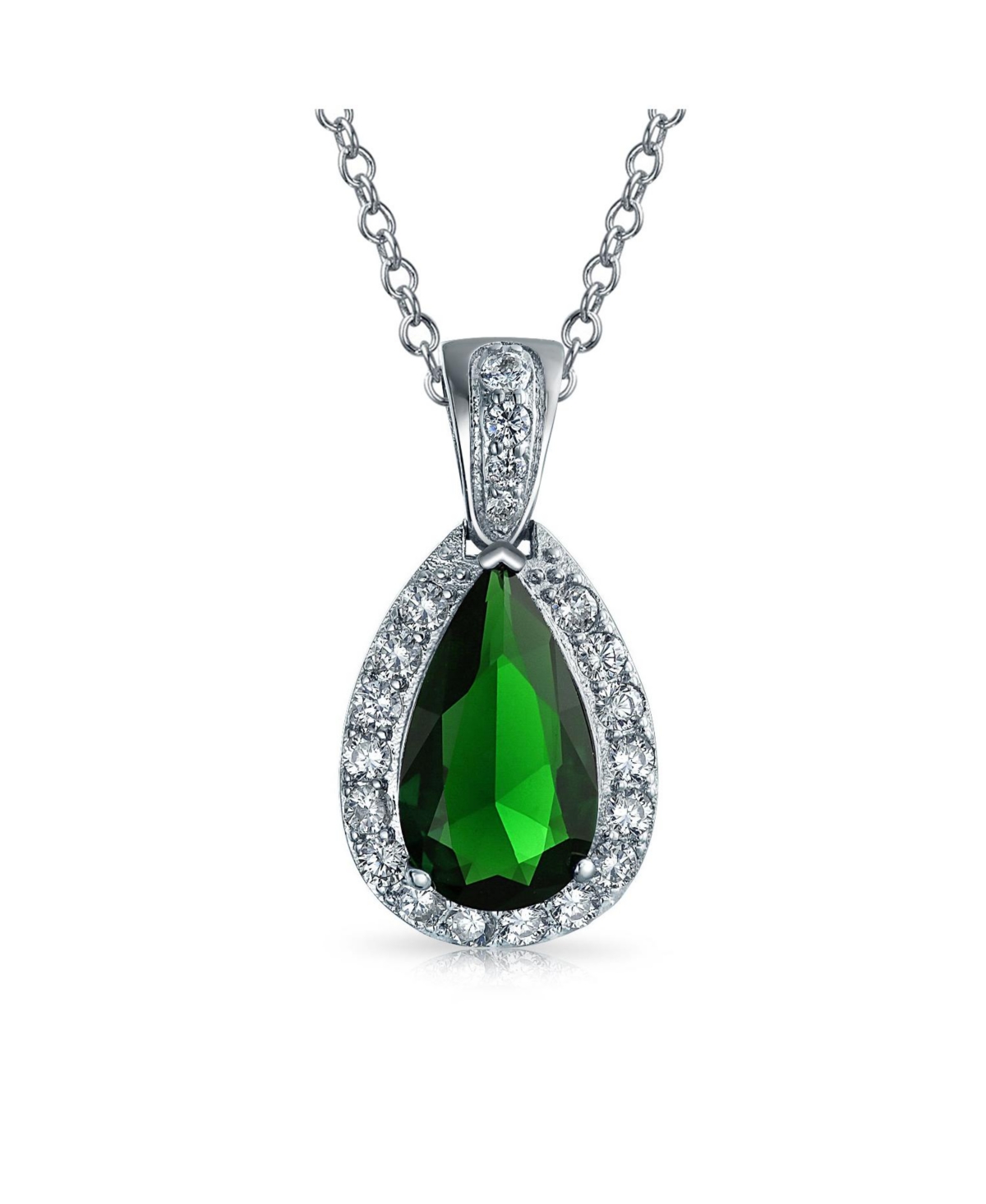 Click here for Bling Jewelry Classic Jewelry Large Pear Shape Sol... prices