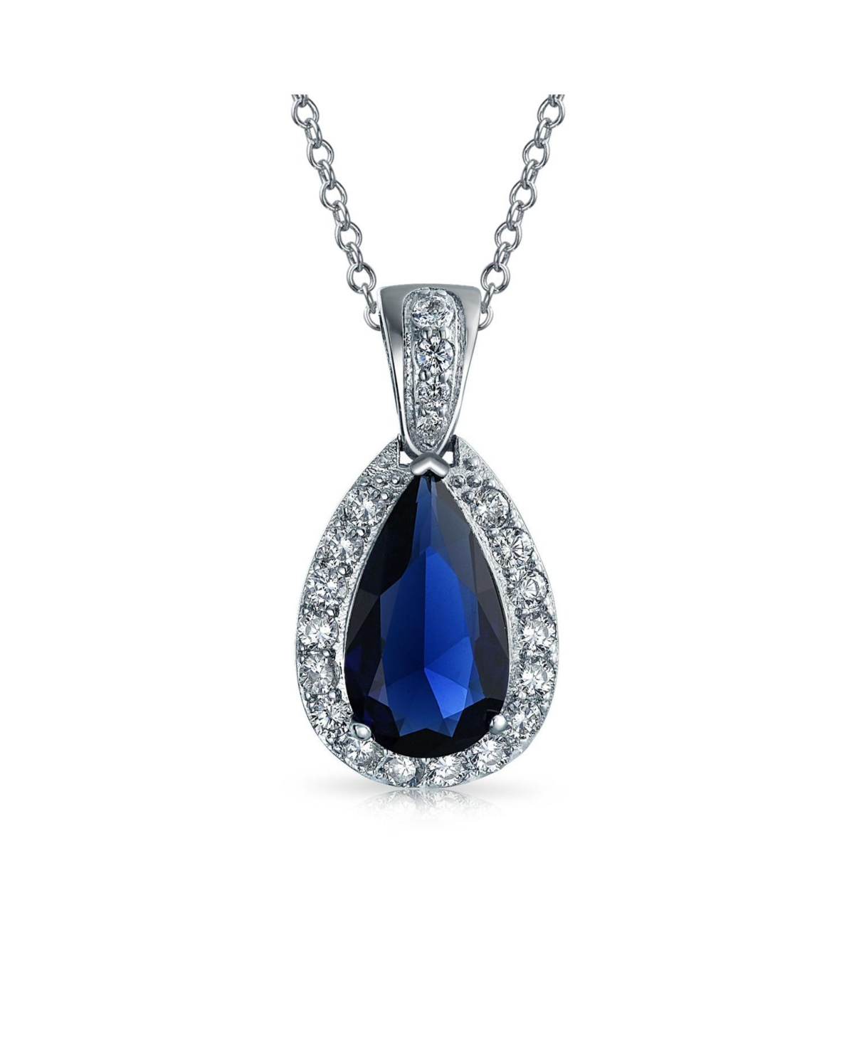 Click here for Bling Jewelry Classic Jewelry Large Pear Shape Sol... prices