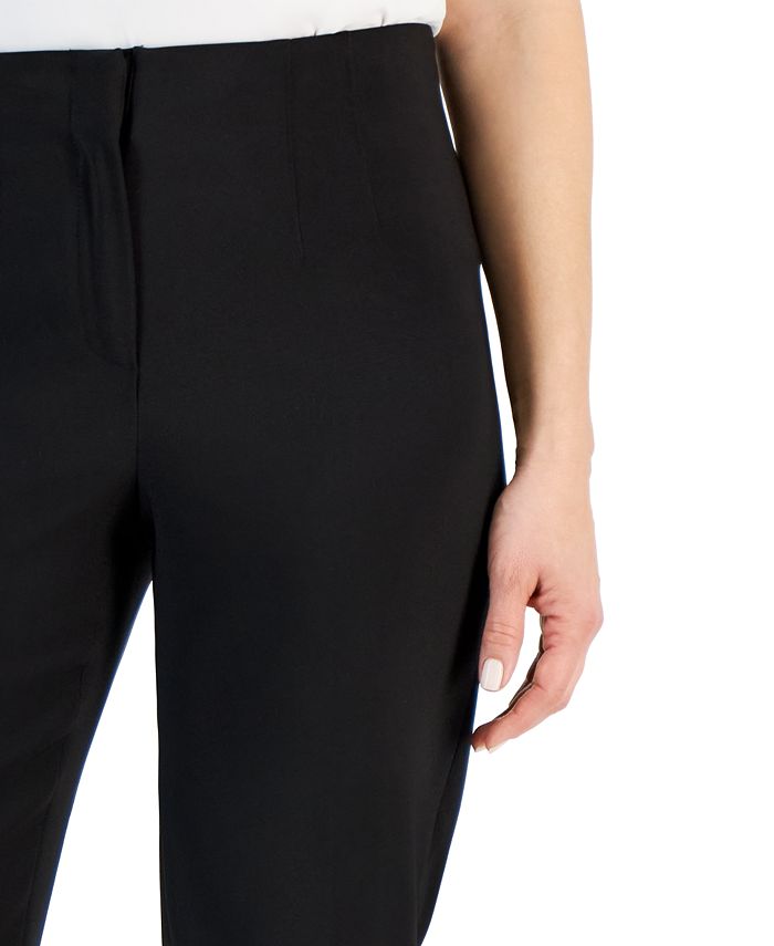 Anne Klein Women's Contour Stretch Slim-Fit Ankle Pants - Macy's
