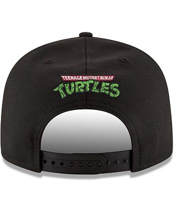 New Era Men's Black Teenage Mutant Ninja Turtles 9FIFTY Adjustable ...