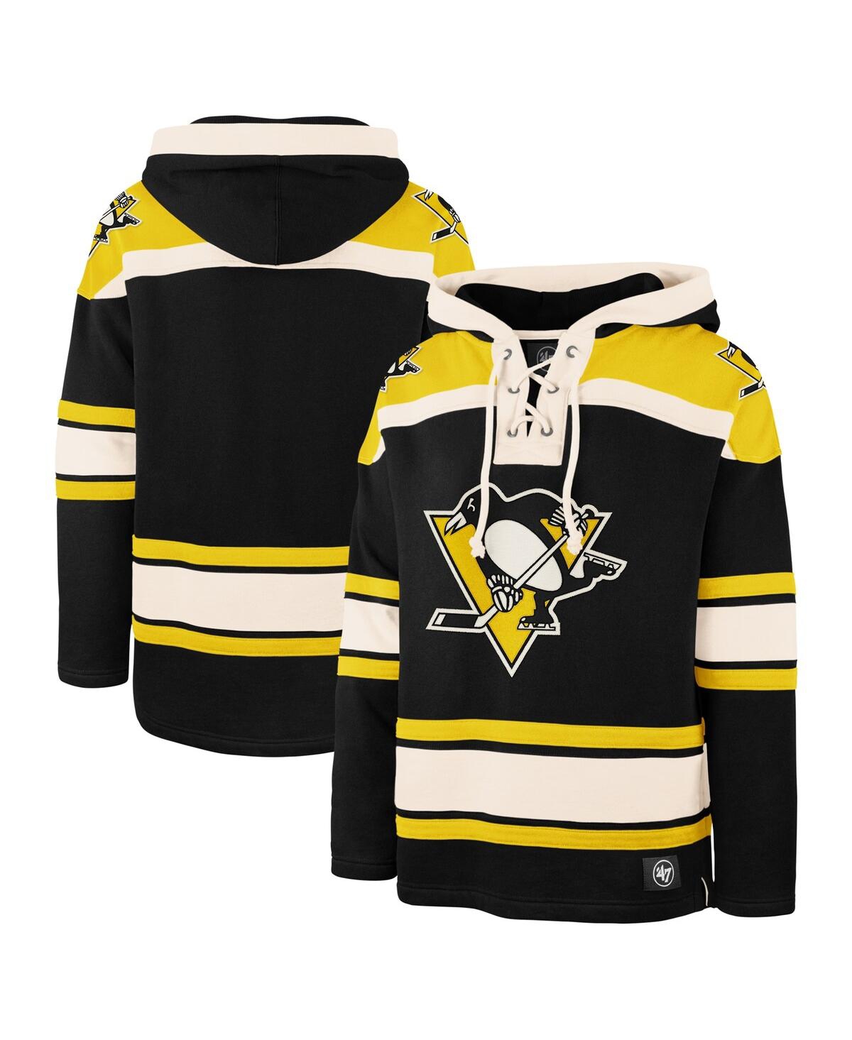Click here for Mens 47 Brand Black Pittsburgh Penguins Big and Ta... prices
