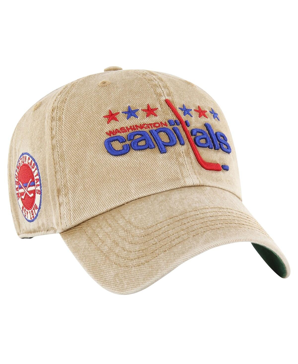 Click here for Mens 47 Brand Khaki Washington Capitals Earldor Cl... prices
