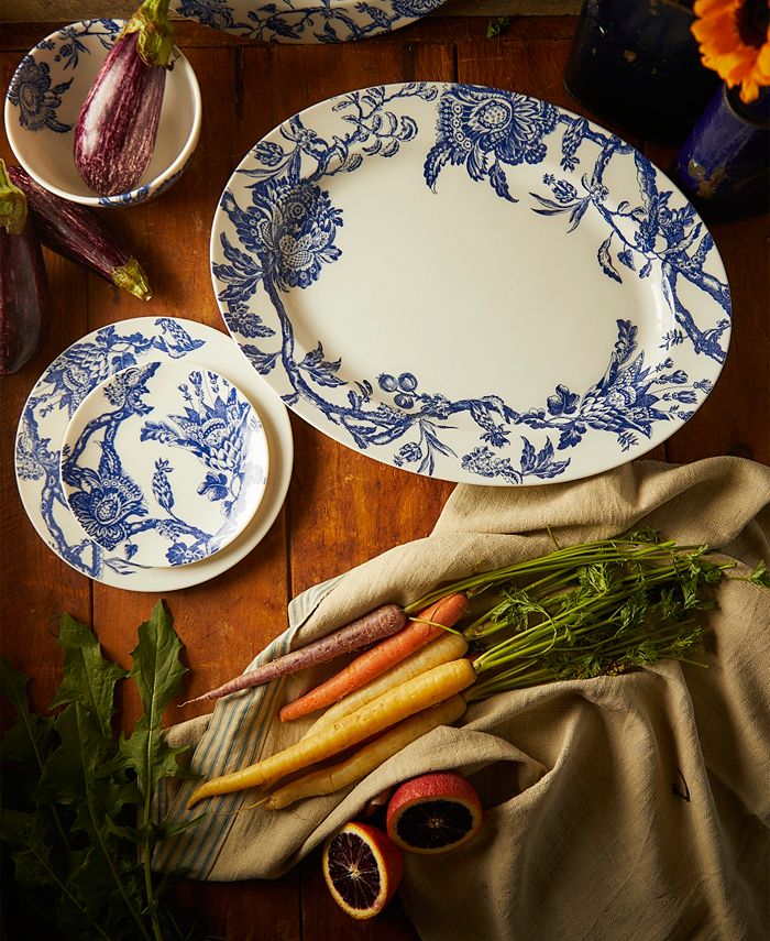 Caskata Arcadia Large Rimmed Oval Platter - Macy's