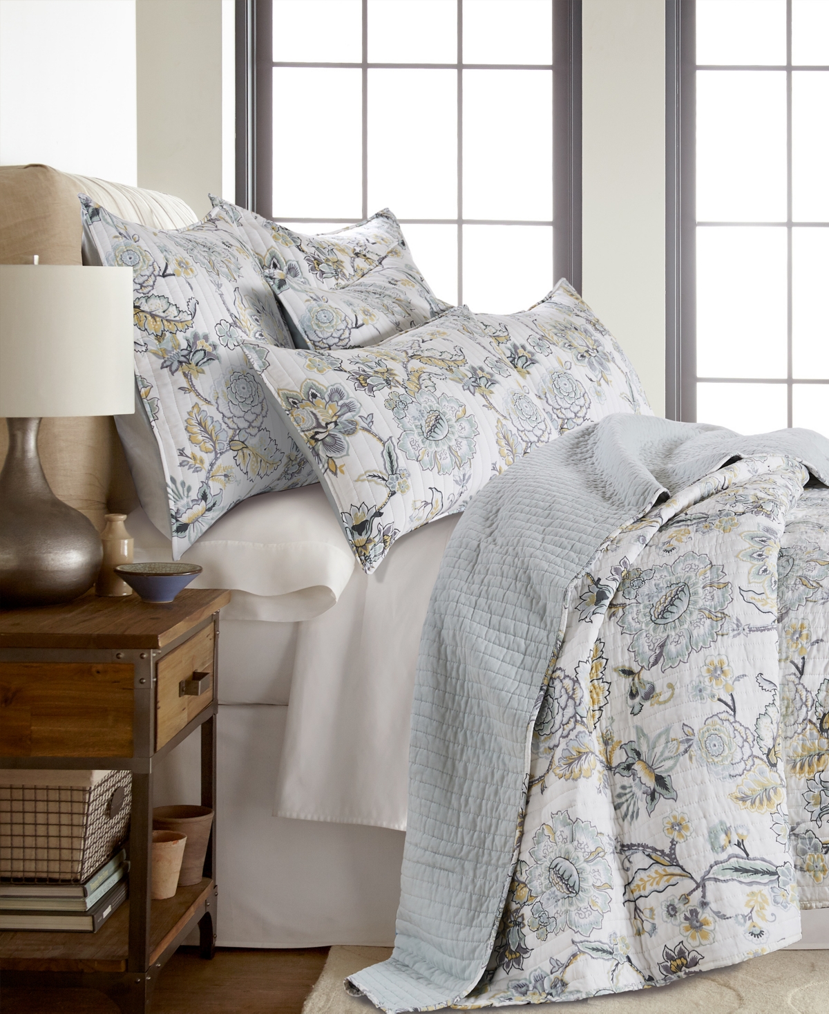 Click here for Levtex Ophelia Reversible 3-Pc. Quilt Set  Full/Qu... prices
