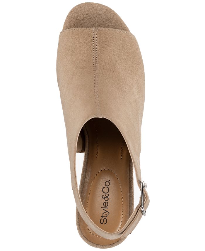 Style & Co Women's Pascaal Slingback Dress Shooties, Created for Macy's ...