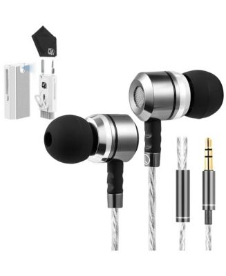 Ear buds - HD Bass Driven Audio, Lightweight Aluminum Wired in Ear Ear ...