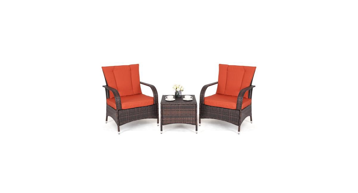 Click here for 3PCS Outdoor Patio Rattan Wicker Furniture Set-Ora... prices