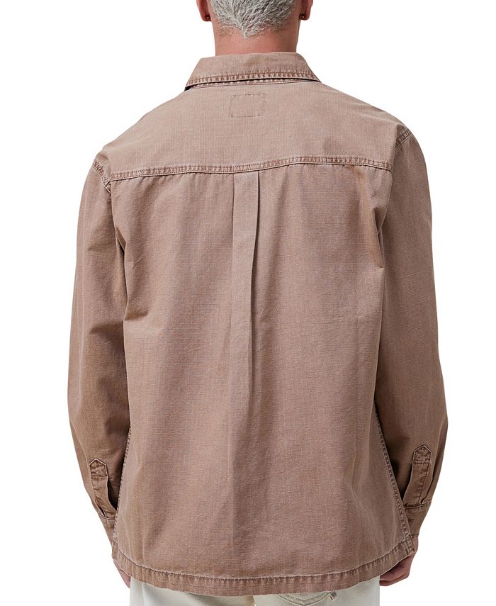 COTTON ON Men's Heavy Oversized Fit Overshirt - Macy's