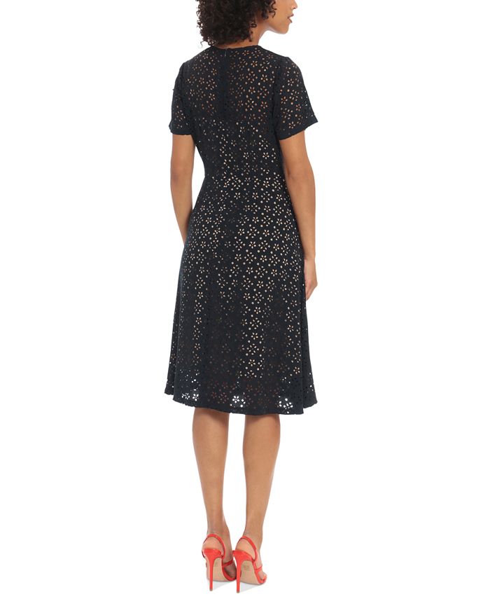 Maggy London Women's Midi Fit & Flare Dress - Macy's