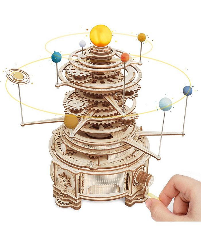 Flash Popup DIY 3D Puzzle - Solar System Planetary Orbits 316 Pcs - Macy's