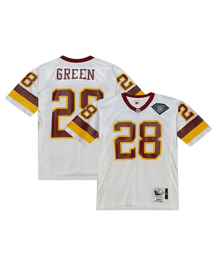 Mitchell & Ness Men's Darrell Green White Washington Commanders 2004 ...
