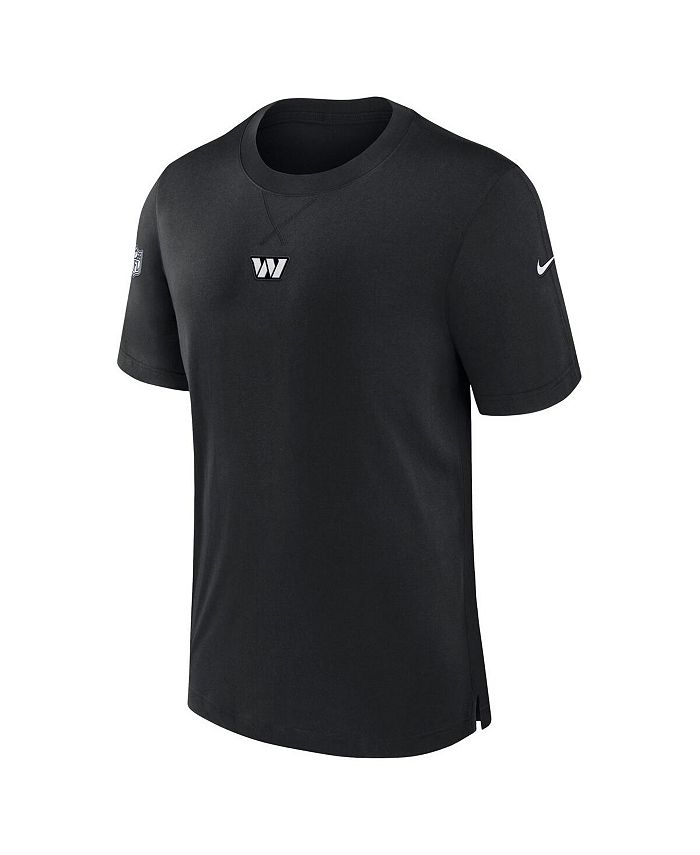 Nike Men's Black Washington Commanders 2023 Sideline Performance T-shirt - Macy's