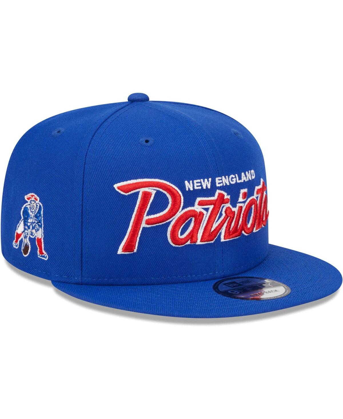 Click here for Mens New Era Royal New England Patriots Main Scrip... prices