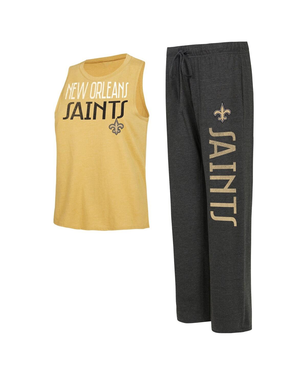 Click here for Womens Concepts Sport Black  Gold Distressed New O... prices