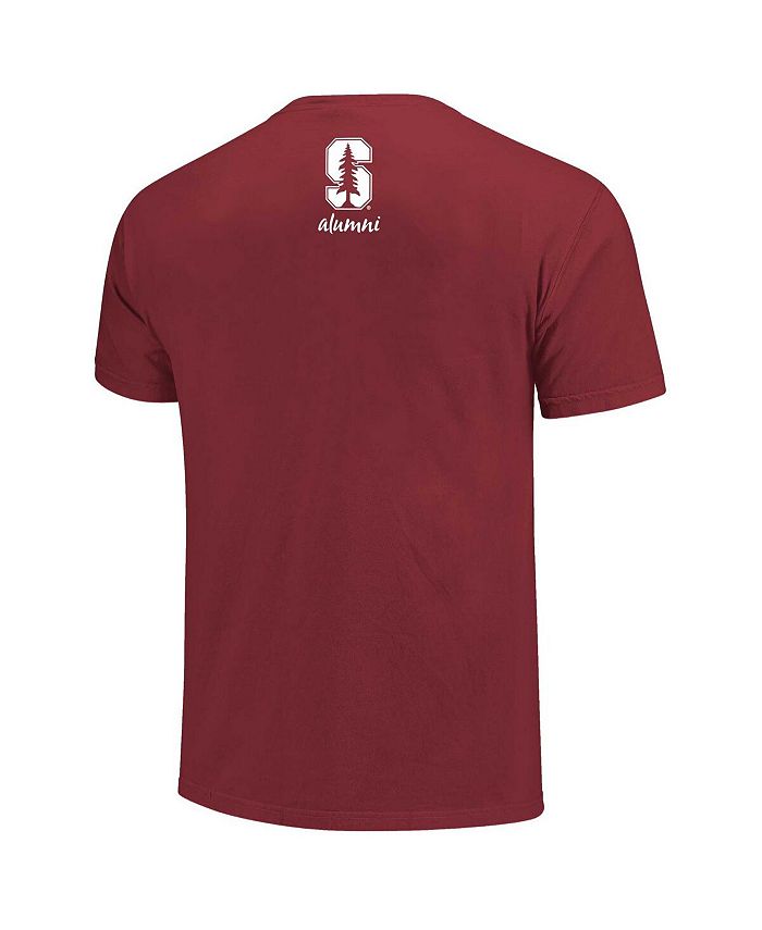 Image One Men's Cardinal Stanford Cardinal Nerd Nation Comfort Color T ...