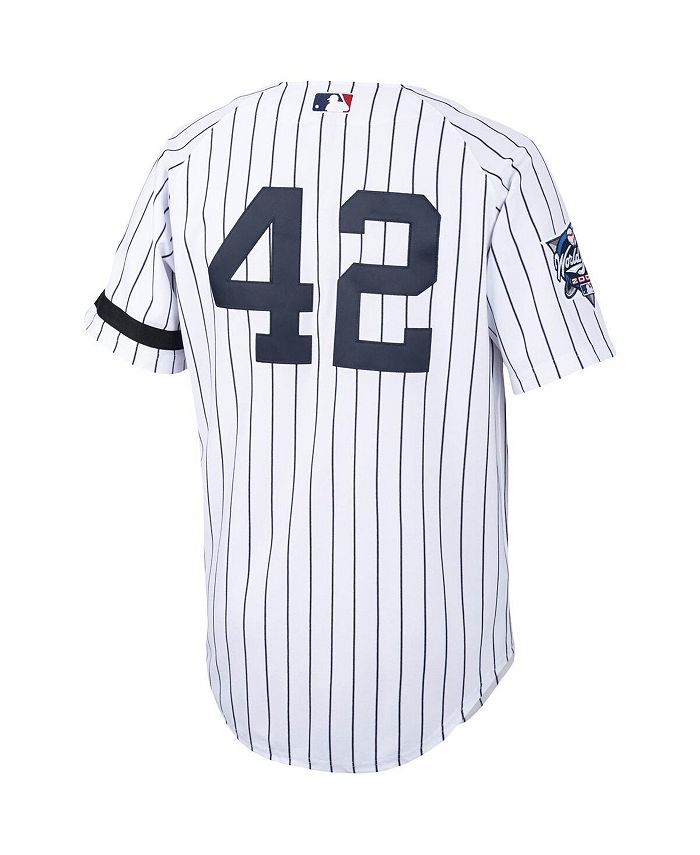 Mitchell & Ness Men's Mariano Rivera White, Navy New York Yankees Home ...