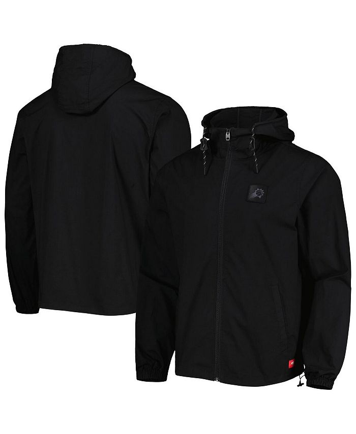 Sportiqe Men's Black Phoenix Suns Madera Ripstop Full-Zip Jacket - Macy's