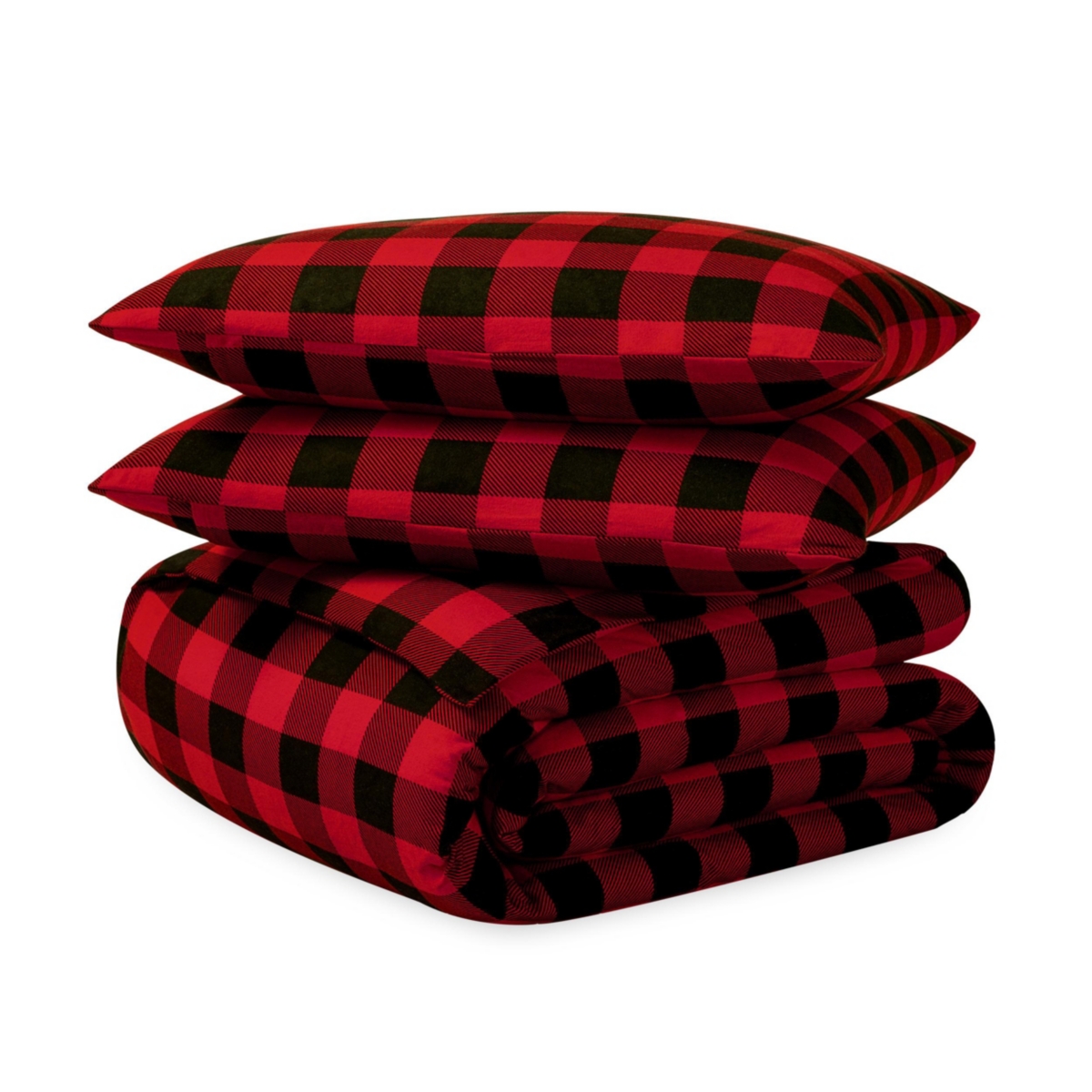 Click here for Bare Home Cotton Flannel Full/Queen Duvet Cover Se... prices