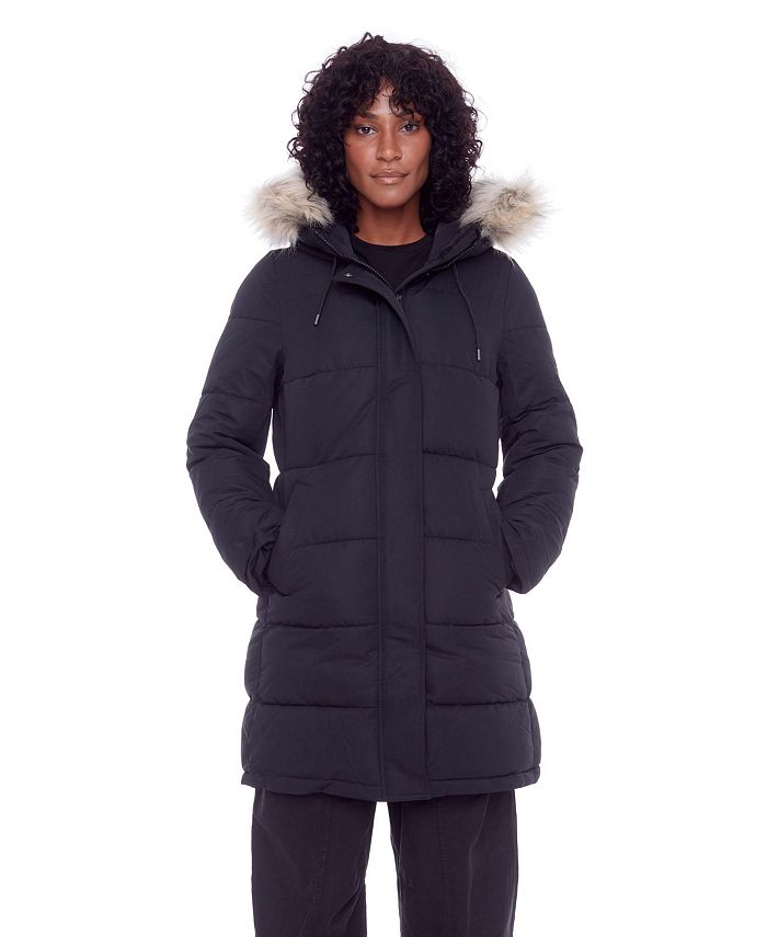 Alpine North Women's - Aulavik | Mid-Length Hooded Parka Coat - Macy's