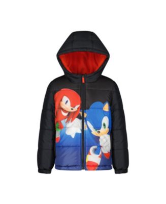 SEGA Sonic the Hedgehog Toddler Boys Printed Midweight Puffer Jacket ...