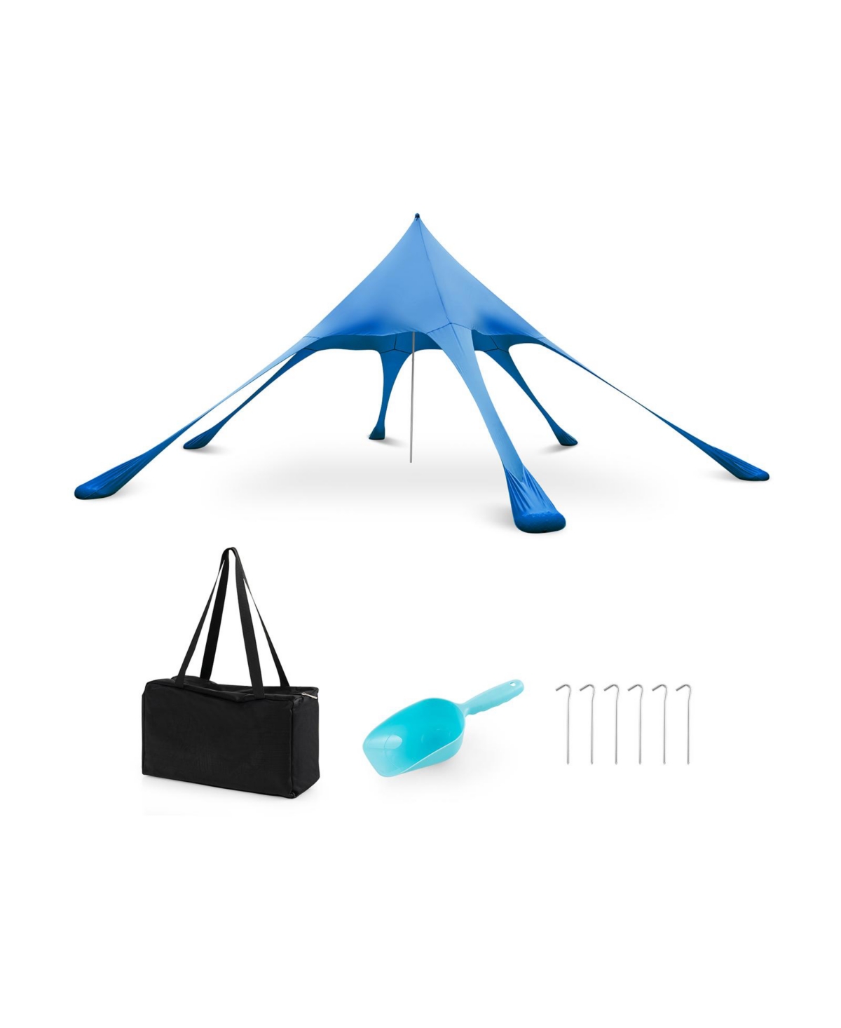 Click here for 20 x 20 Feet Beach Canopy Tent with UPF50+ Sun Pro... prices