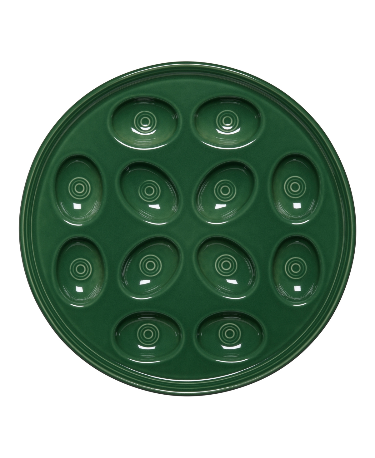 Click here for Fiesta Egg Plate - Jade prices