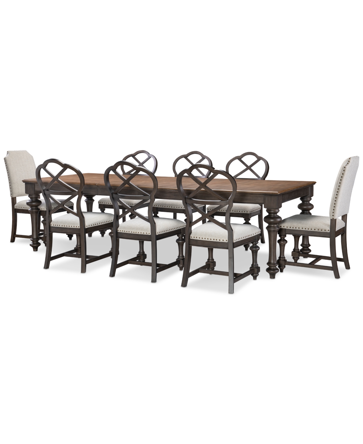 Click here for Mandeville 9 Pc. Dining Set (Rectangular Table  6... prices