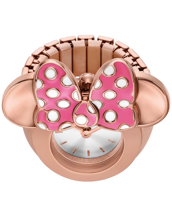 Fossil Women's Disney x Fossil Limited Edition Two-Hand Rose Gold-Tone ...