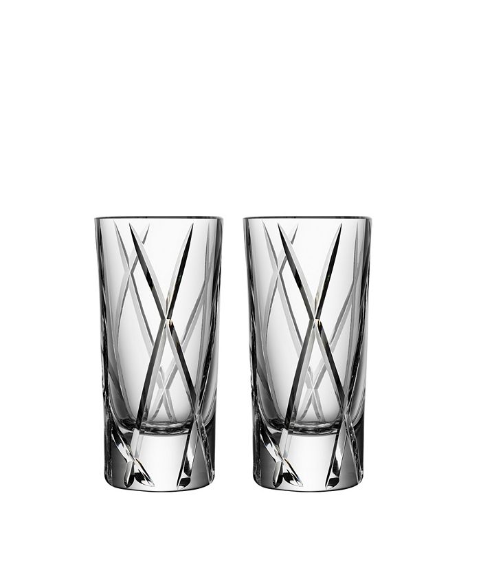 Orrefors City Shot Glass, 2-pack - Macy's