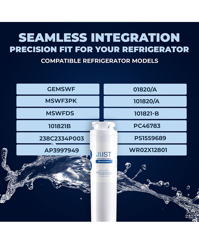 Mist MSWF Refrigerator Water Filter Replacement 2 Pack - Mist - Macy's