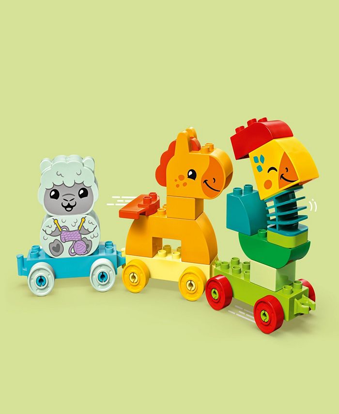 LEGO® Duplo 10412 Animal Train Toy Building Set - Macy's