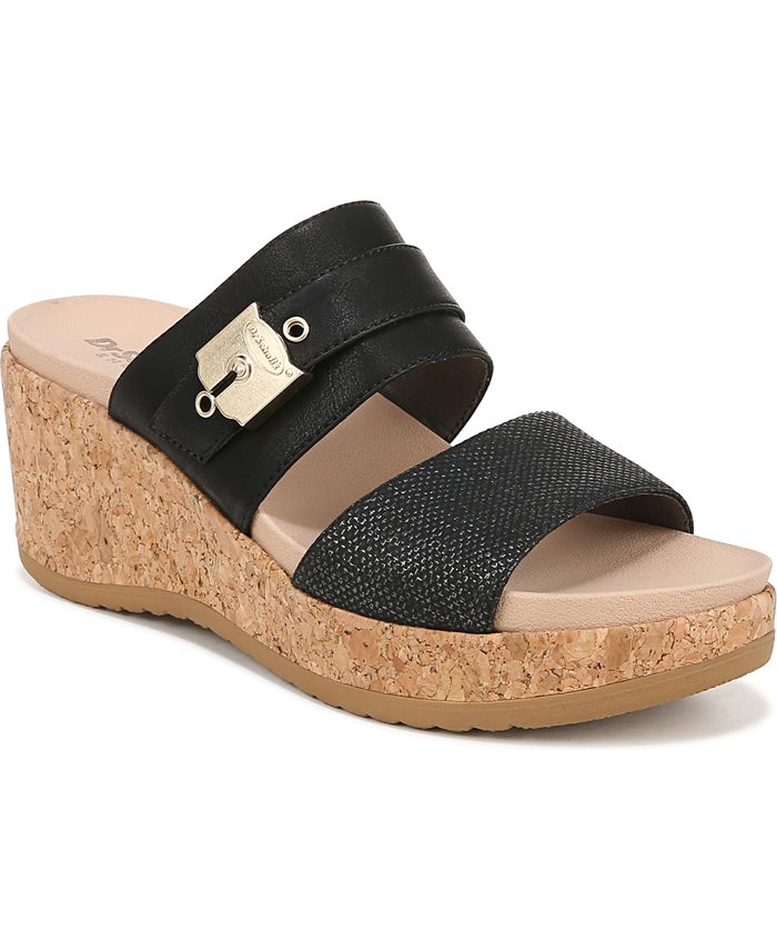 Dr. Scholl's Women's Cali Vibe Slide Wedge Sandals - Macy's