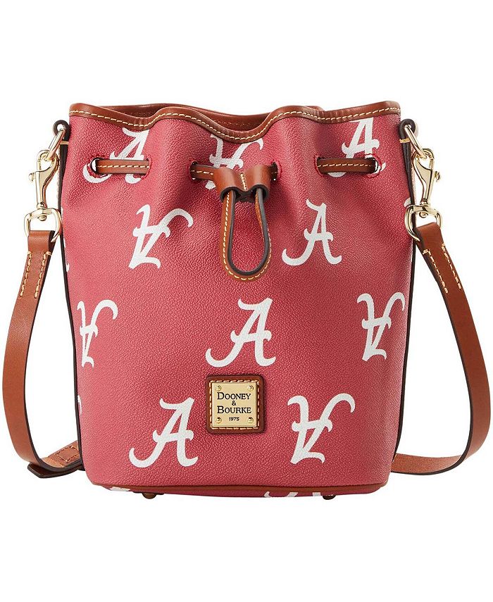 Dooney & Bourke Women's Alabama Crimson Tide Monogram Drawstring Purse ...