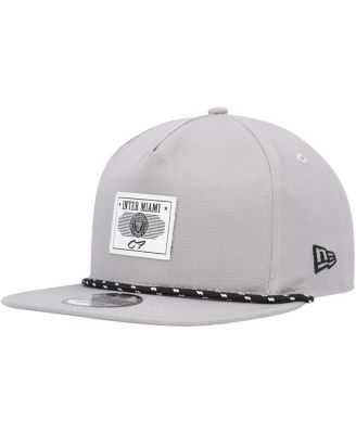 Men's New Era Steel Inter Miami CF Patch Golfer Adjustable Hat - Macy's