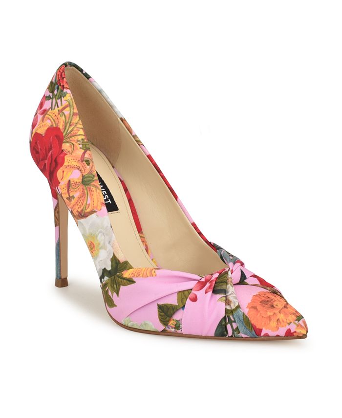 Nine West Women's Faiza Stiletto Heel Pointy Toe Dress Pumps - Macy's