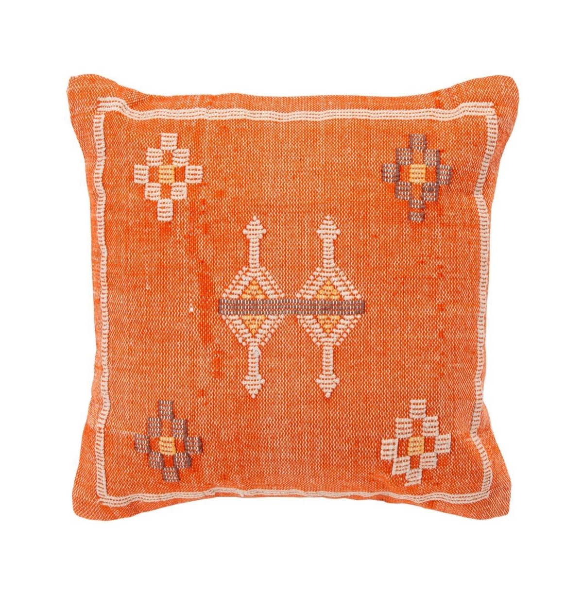 Click here for Safavieh Pyrra 18 x 18 Pillow - Orange prices