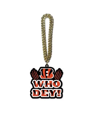 Men's and Women's Mojo Licensing Cincinnati Bengals Slogan Fan Chain ...