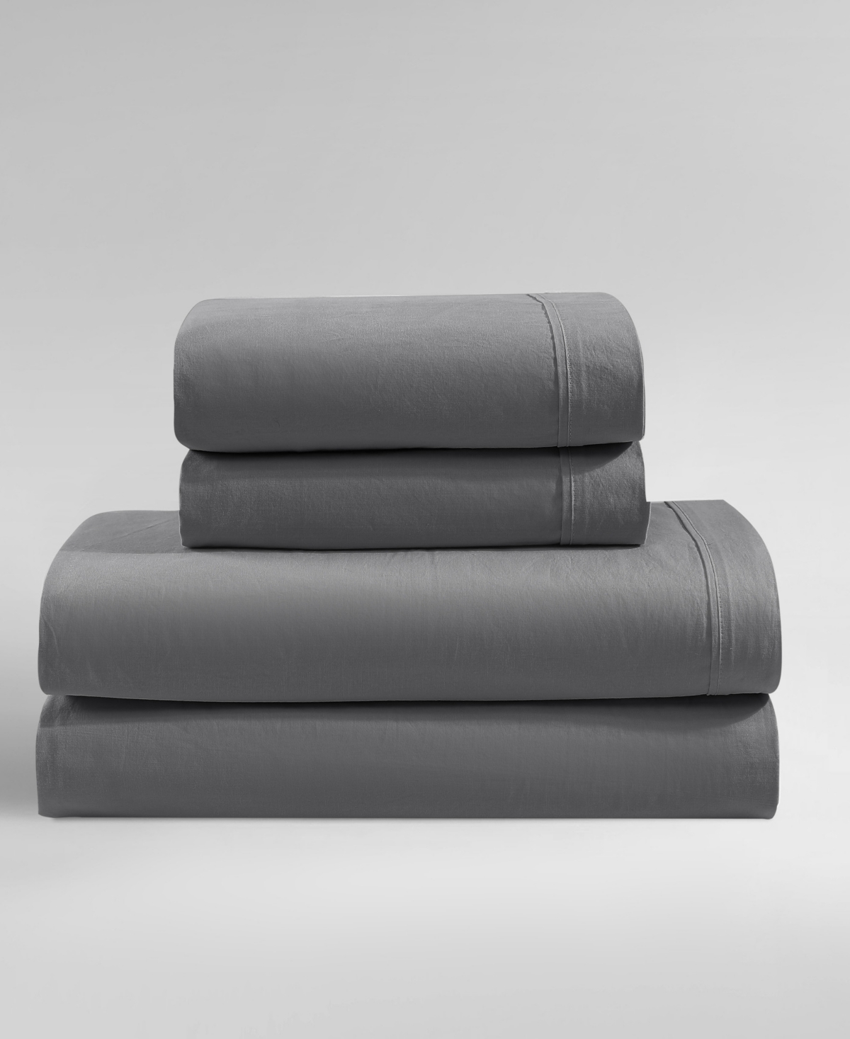 Click here for Calvin Klein Washed Cotton Percale 4-Pc. Sheet Set... prices