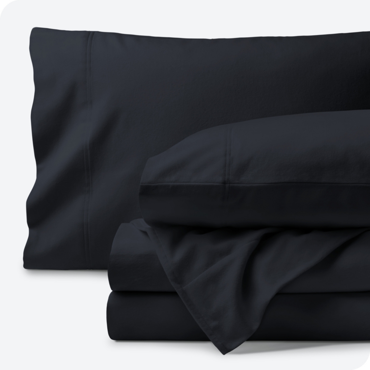 Click here for Bare Home Organic Flannel Sheet Queen - Midnight b... prices