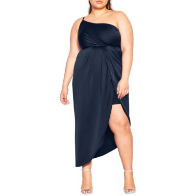 CITY CHIC Plus Size Sensual One Shoulder Dress - Macy's