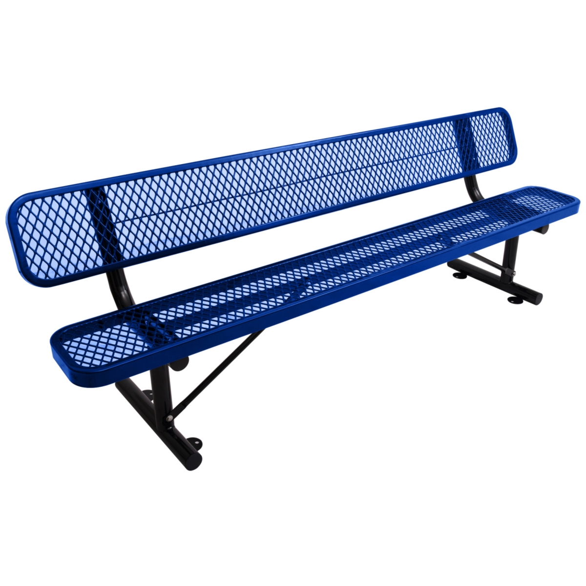 Click here for Simplie Fun 8 Ft. Outdoor Steel Bench With Backres... prices